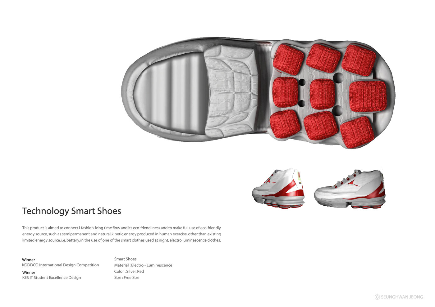 Technology Smart Shoes by CDC Creative Designers Community at Coroflot.com