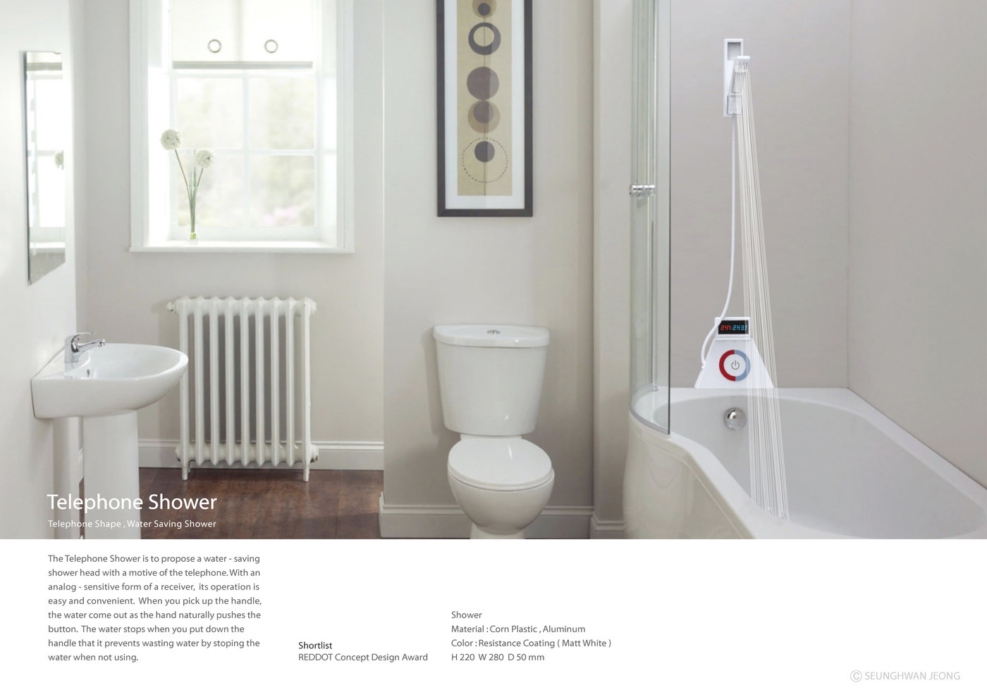 Telephone Shower by CDC Creative Designers Community at Coroflot.com