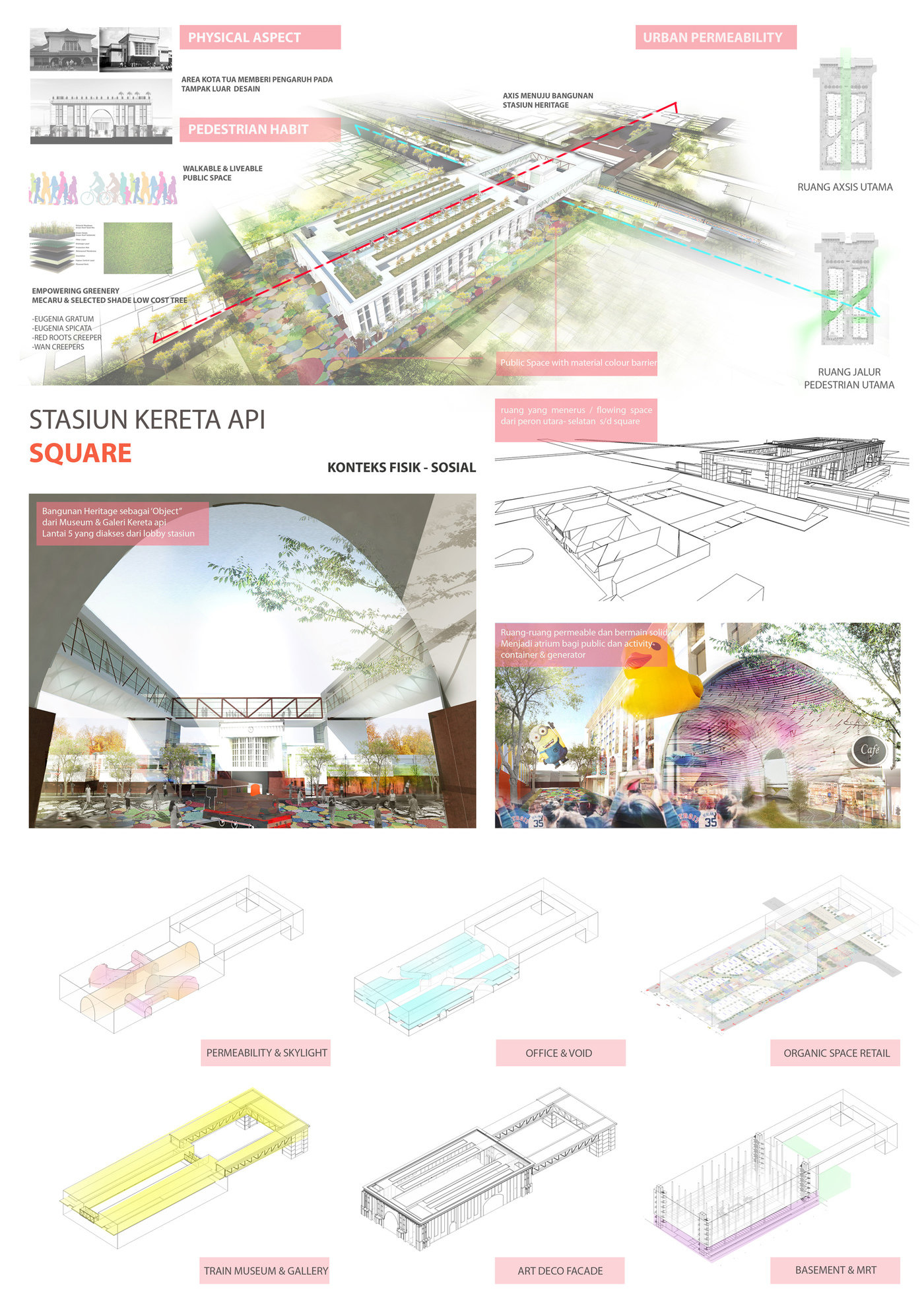 "Stasiun Kereta Api" Square by Antonius Richard Rusli at Coroflot.com