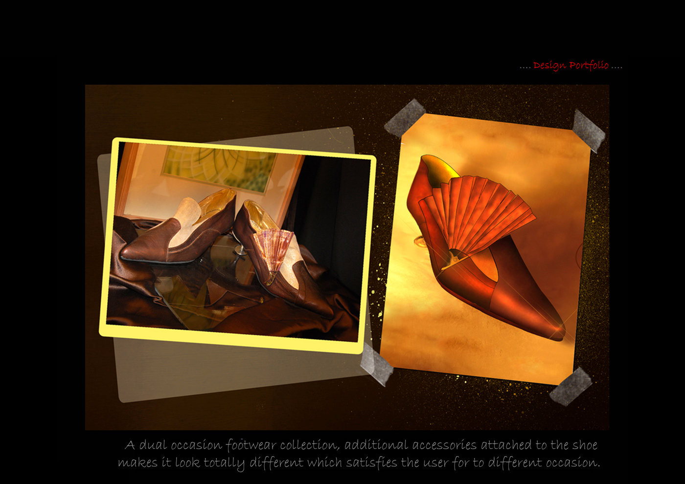 Footwear collection inspired from DUAL by Rakesh Ravindran at Coroflot.com