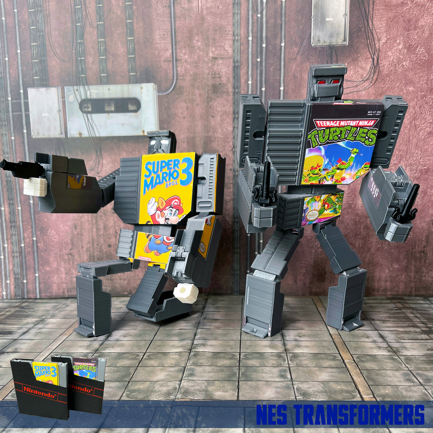 NES Transformers by Dennis Foster at Coroflot.com