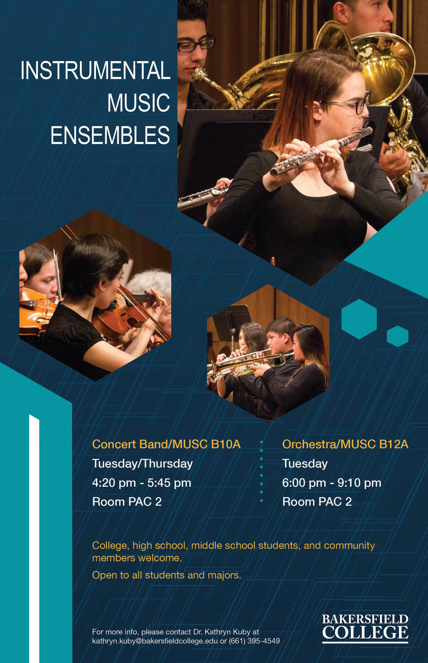 Instrumental Music Program Poster by Dylan Wang at Coroflot.com