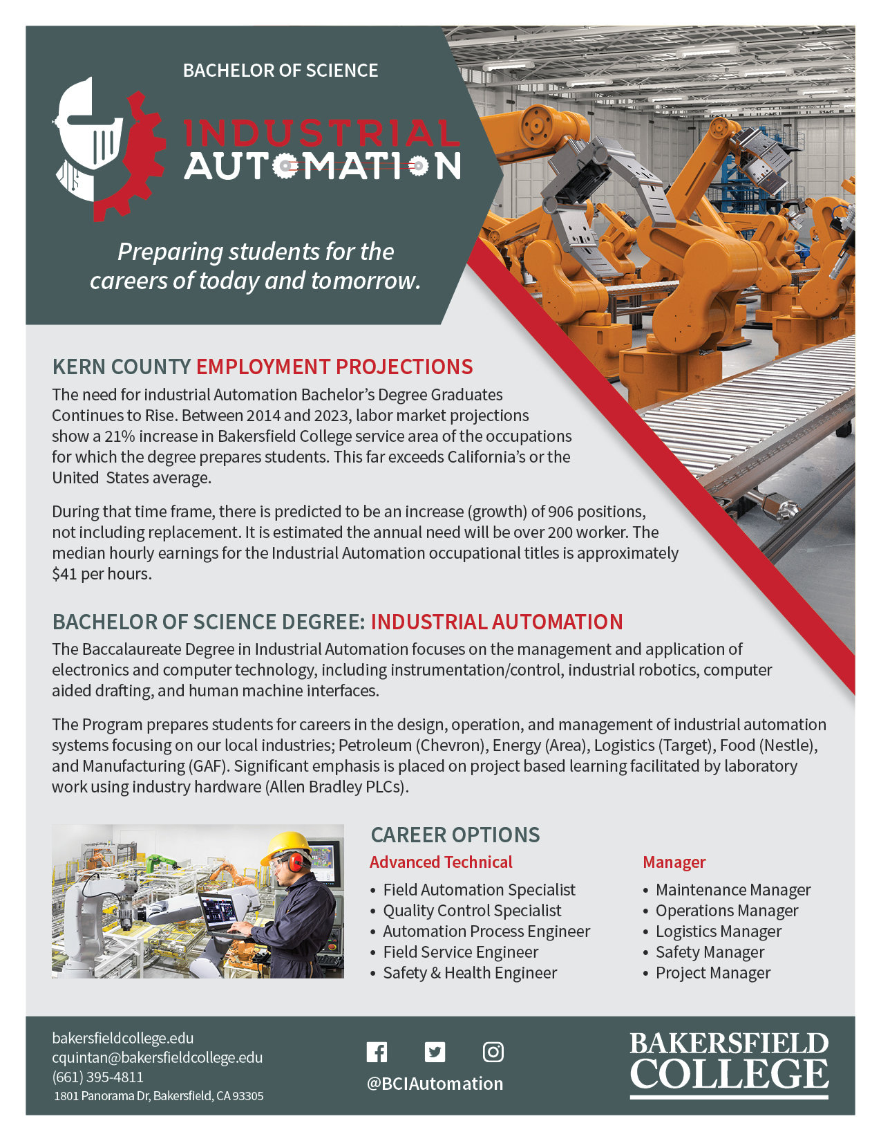 Industrial Automation Flyer by Dylan Wang at Coroflot.com