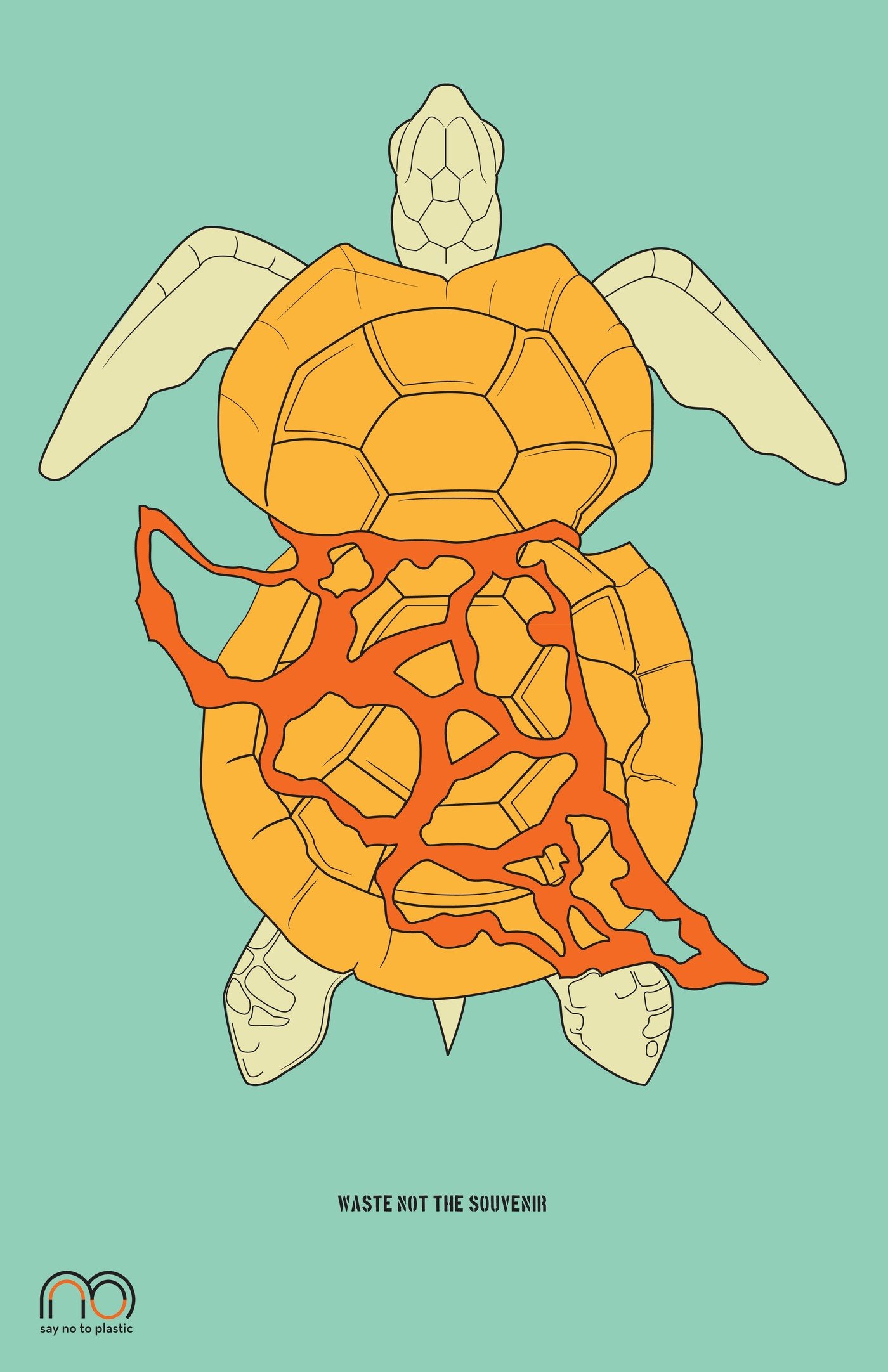 Say No To Plastic Ad Campaign by Sally Tsai at Coroflot.com