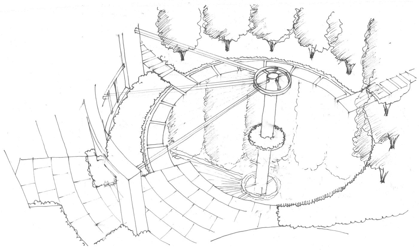 Contemporary Reflecting Pool by Daniel Bunch, PLA at Coroflot.com
