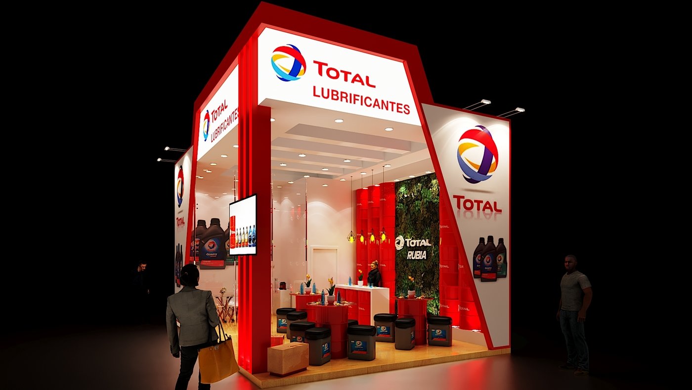 Total lubrificantes stand by Fernando Fonseca at Coroflot.com