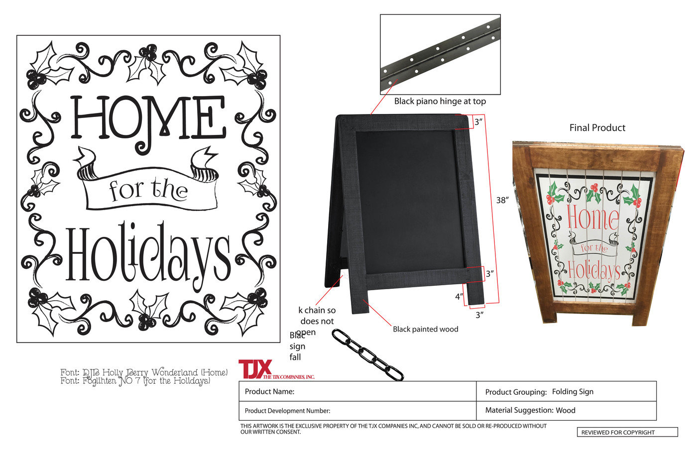 Christmas Signs by Jackie Bauer at Coroflot.com