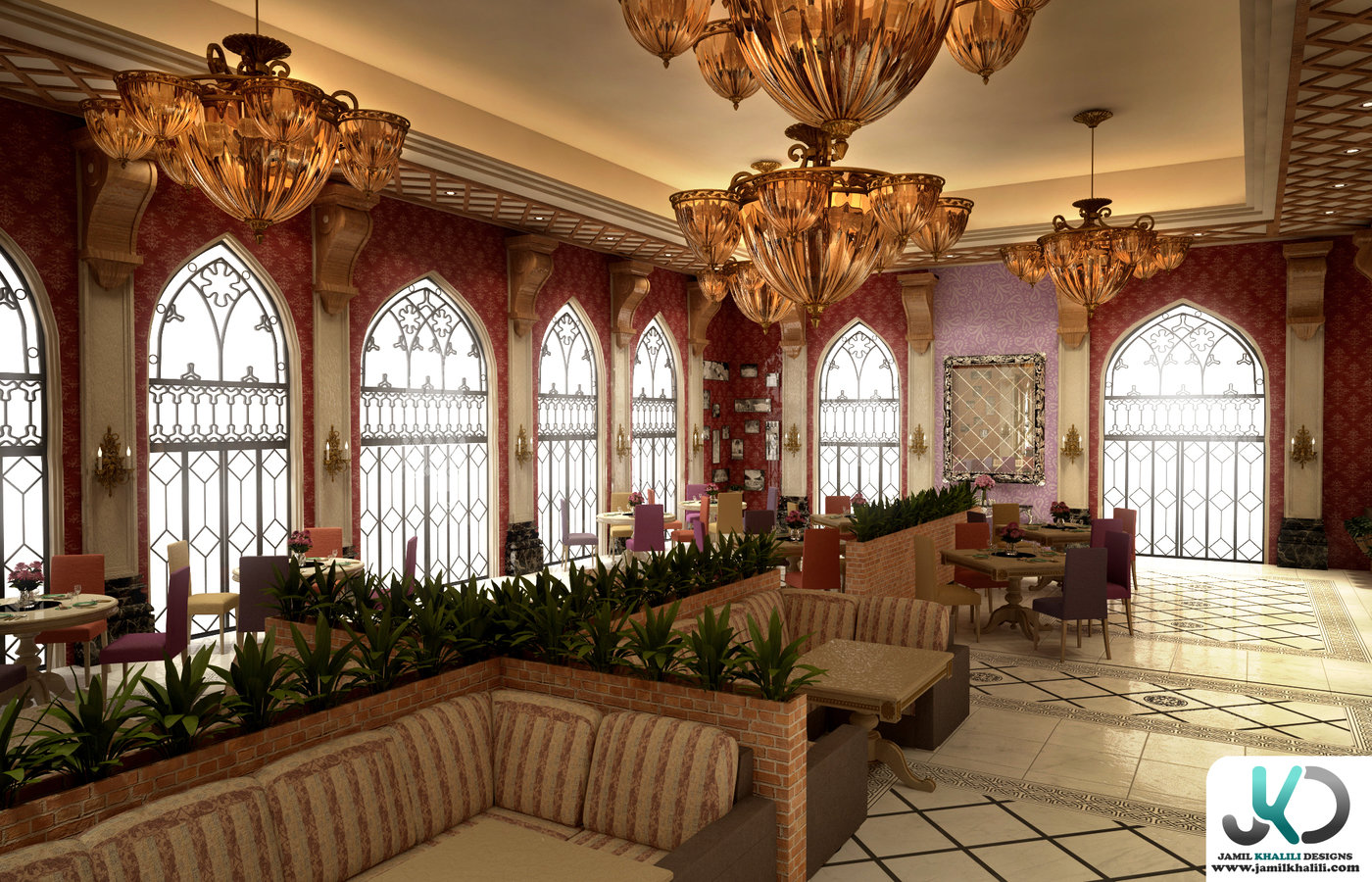 MAZAJ Restaurant - Dubai, UAE. by Jamil Khalili at Coroflot.com