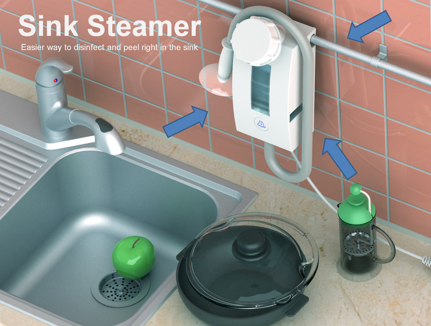 Sink Steamer by Vitaliy Gnatenko at Coroflot.com
