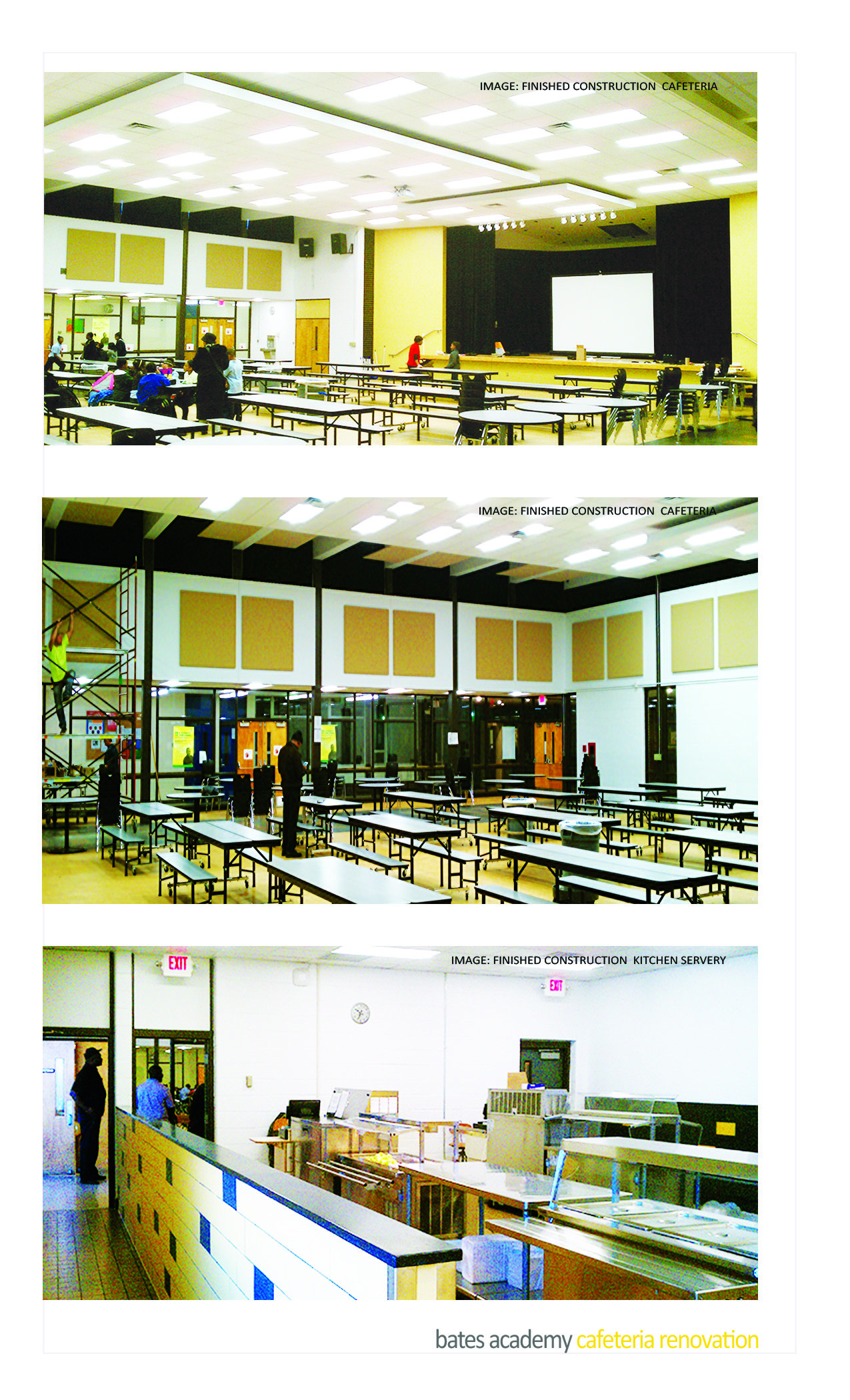 Bates Academy Cafeteria Renovations by Shanita D Rutland at Coroflot.com