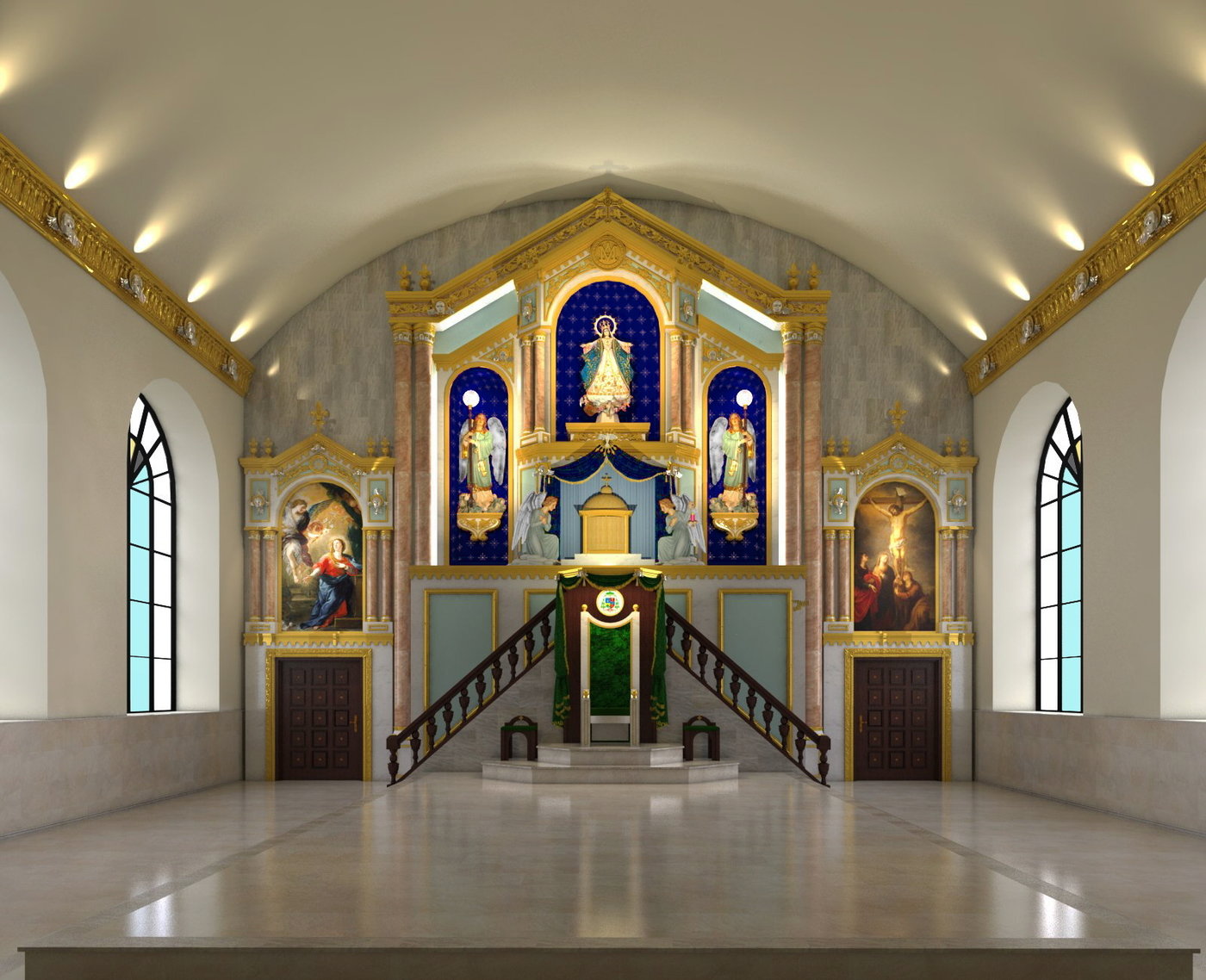 Cathedral Church of the Roman Catholic Diocese of Maasin by Jamie ...