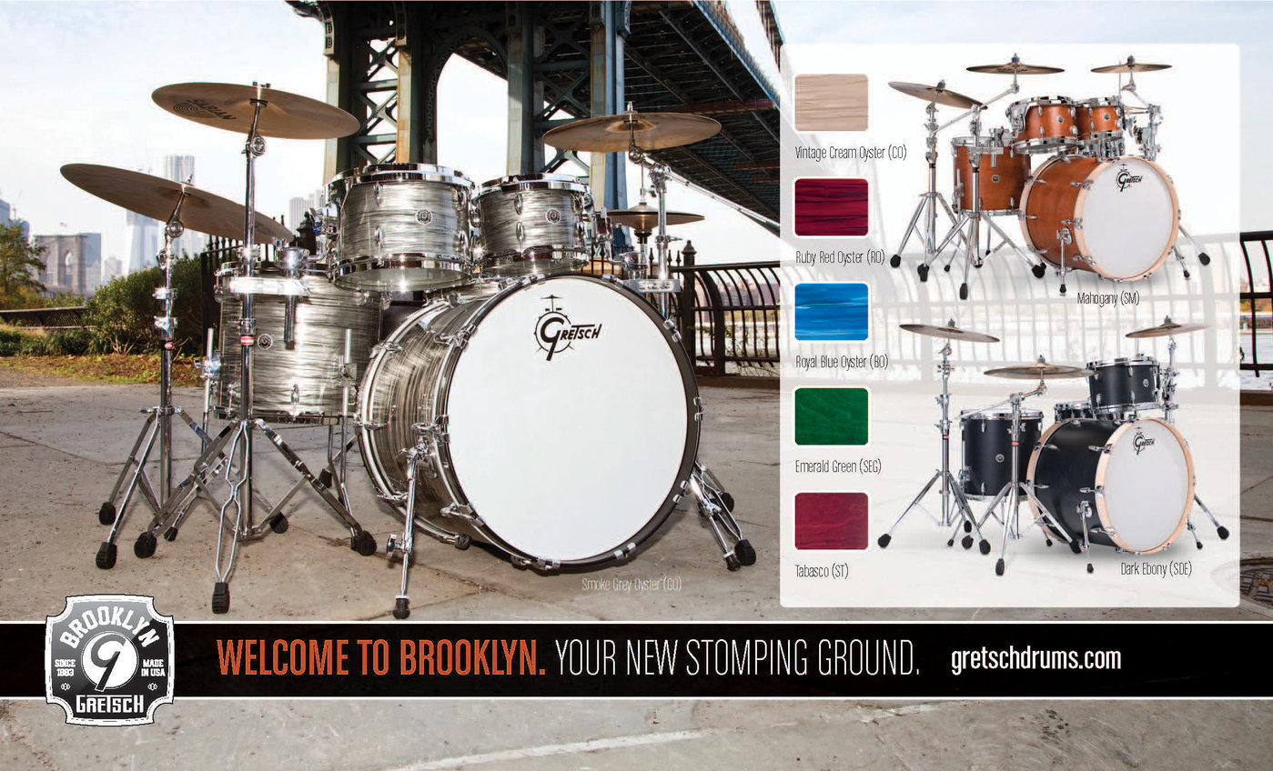 Gretsch Brooklyn Advertisement by Eric Kelly at Coroflot.com