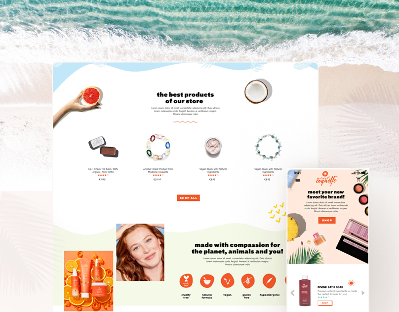 UI Design - Madame Coquette by Melissa Rugama at Coroflot.com