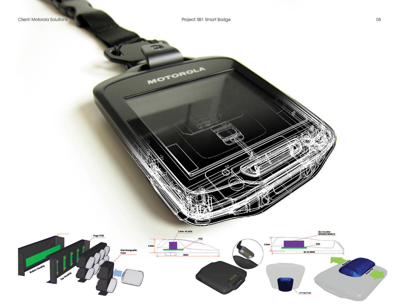 Motorola Solutions SB1 by Eric Zhu at Coroflot.com