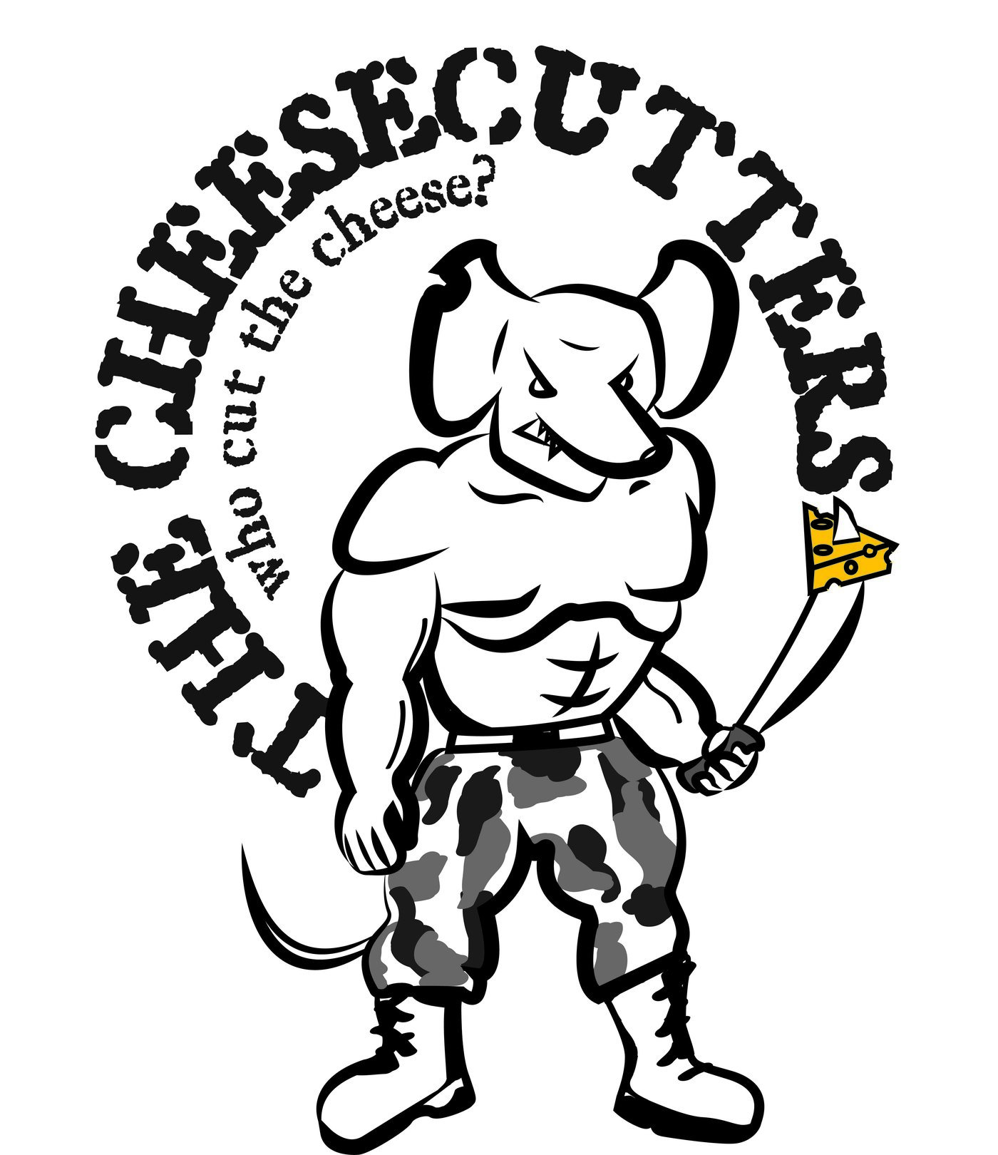 The Cheesecutters Team Mascot + Logo by Holly Shires at Coroflot.com