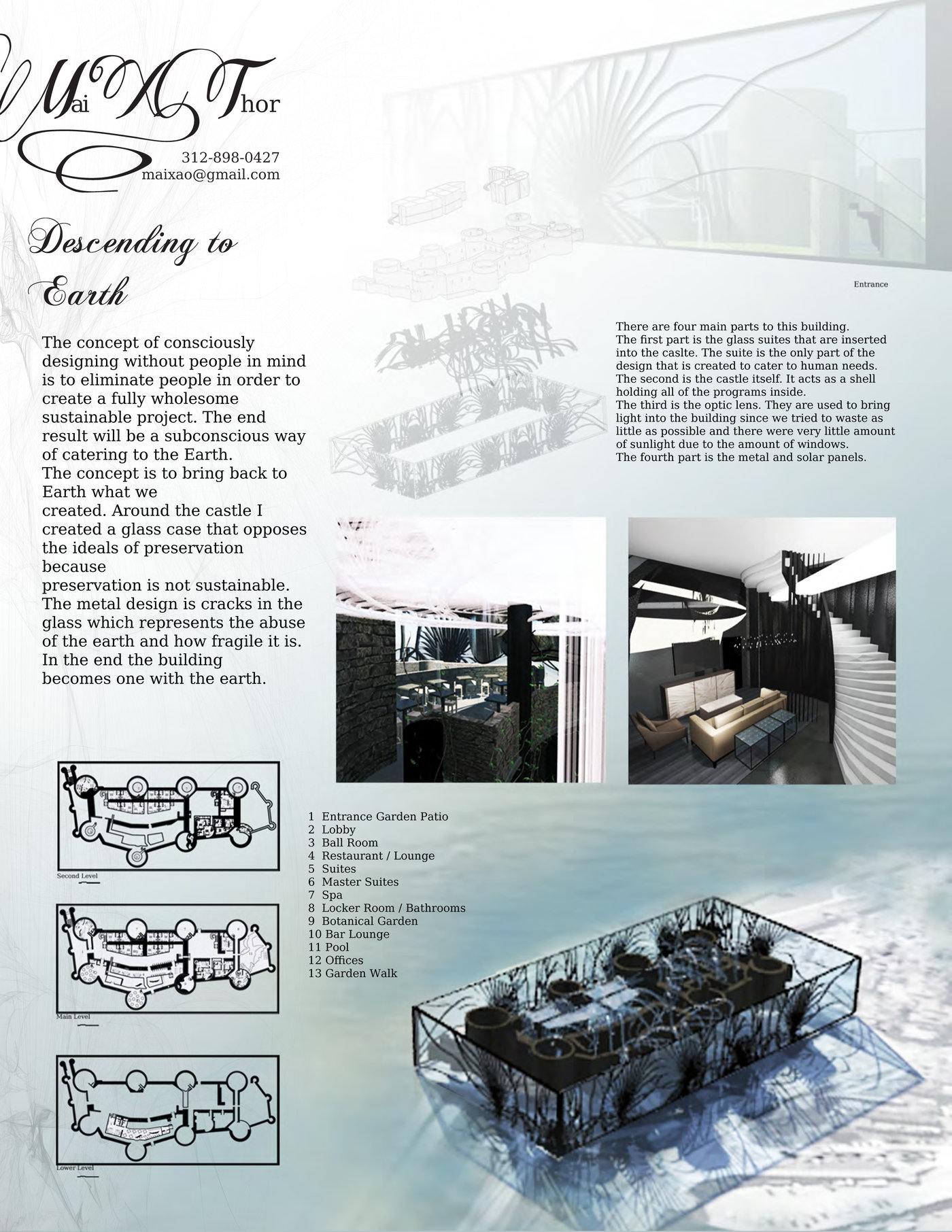 Castle Work Sample by Mai Thor at Coroflot.com