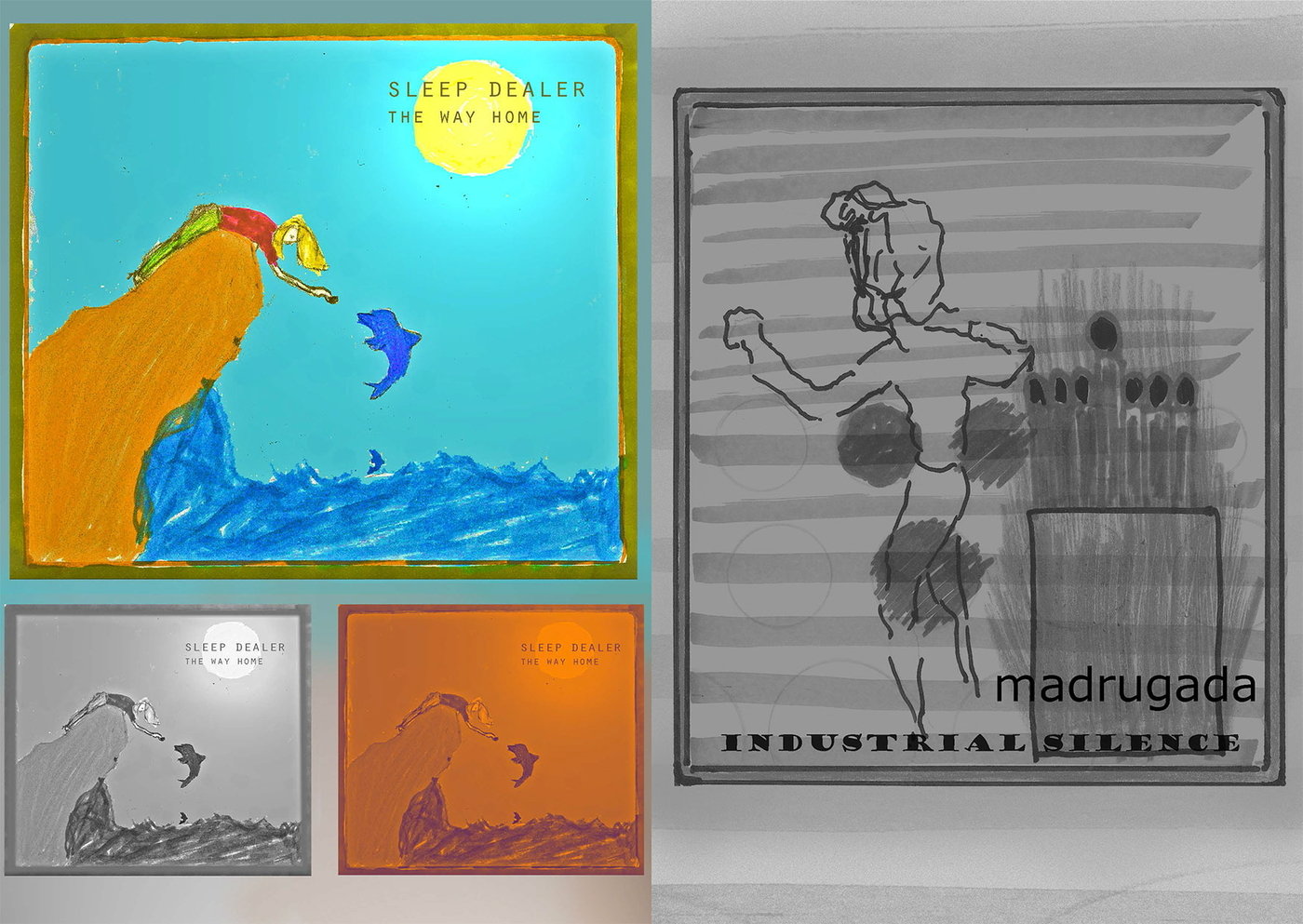 Self study: Album cover practises by ekin bozkurt at Coroflot.com