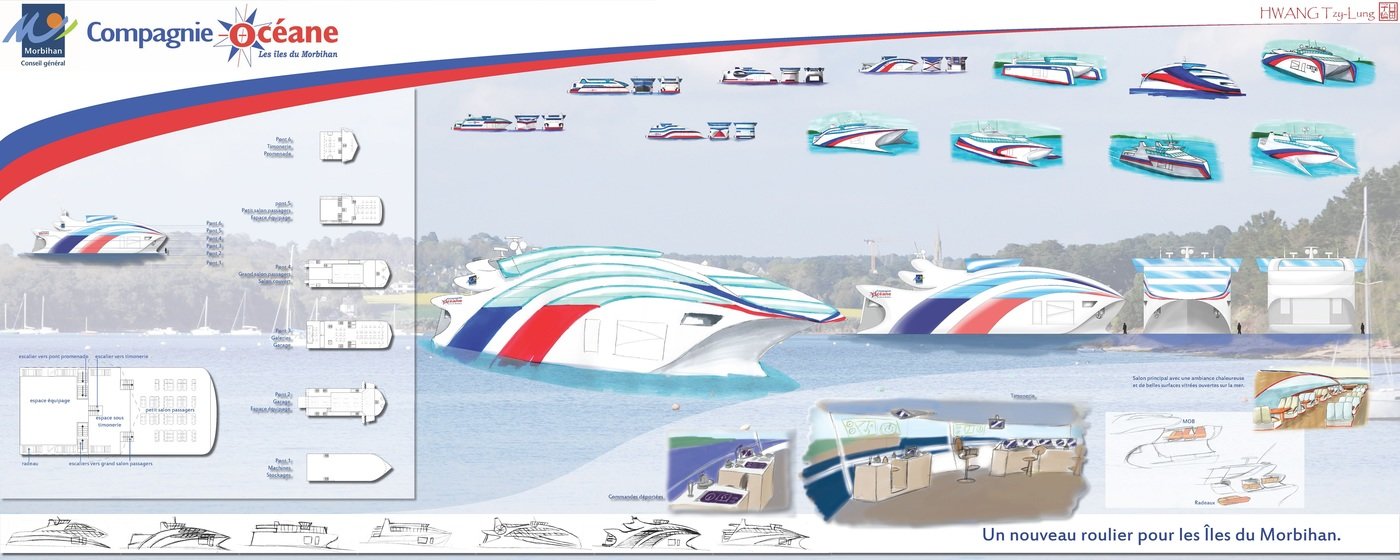 Ferry Ile de Groix by Tzy-Lung Stefan HWANG at Coroflot.com