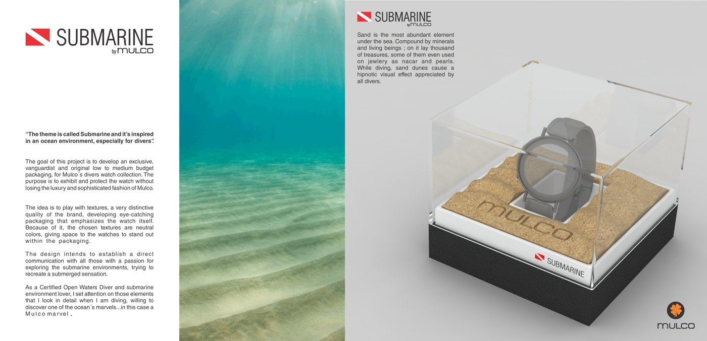 MULCO - Submarine Packaging by Juan Francisco Laxalde at Coroflot.com