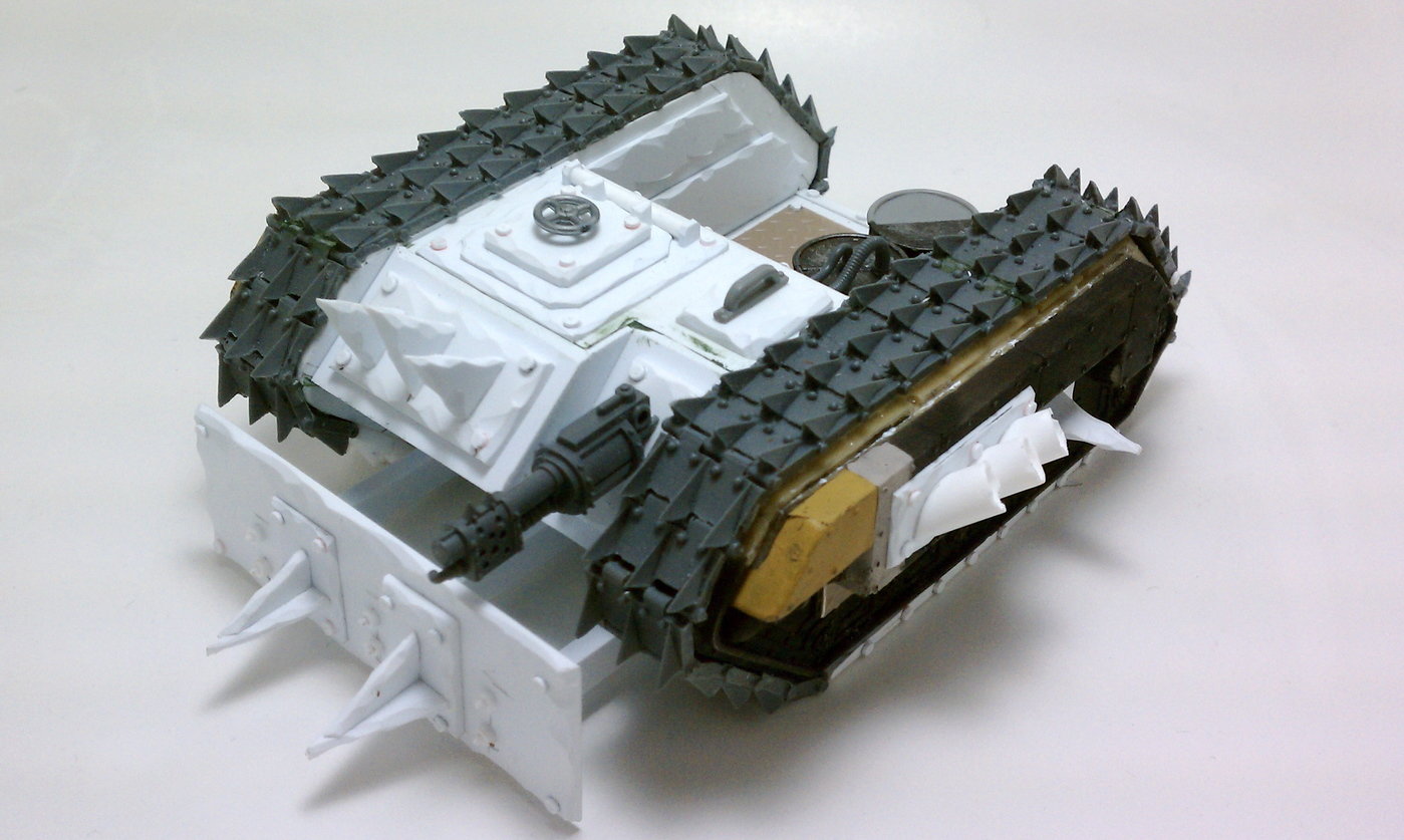 28mm Post-Apocalyptic Tank by Patrick Fleckenstein at Coroflot.com