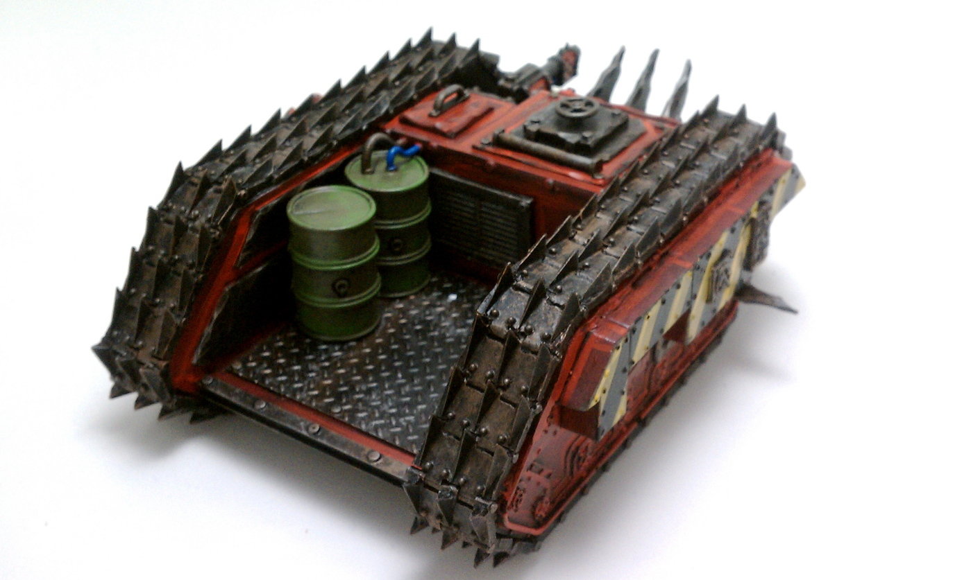 28mm Post-Apocalyptic Tank by Patrick Fleckenstein at Coroflot.com