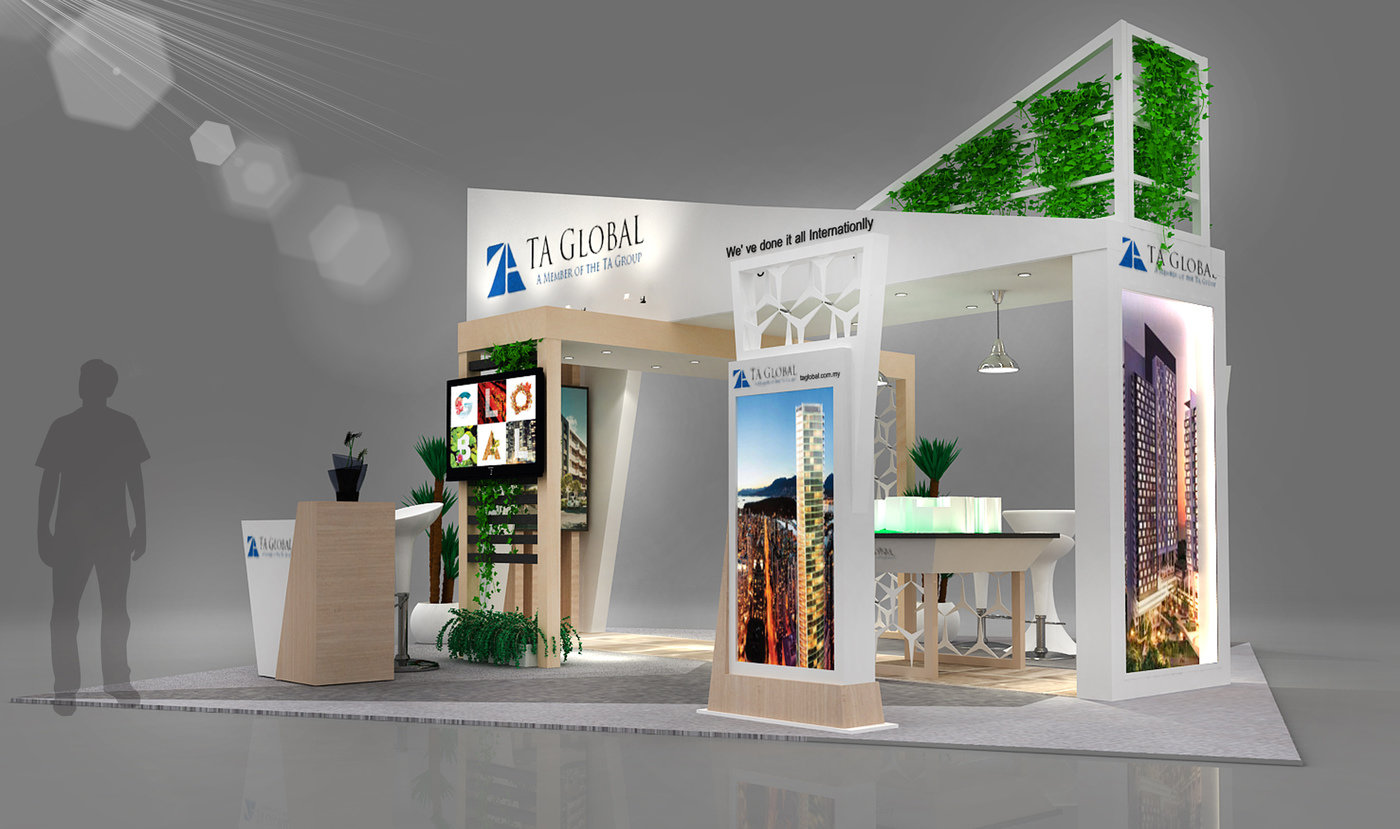 TA Global Visual booth Concepts by Firdaus Nawawi at Coroflot.com