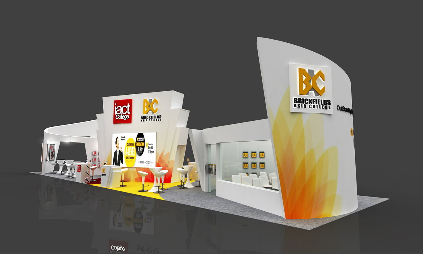 BAC Design Booth for Education Fair by Firdaus Nawawi at Coroflot.com