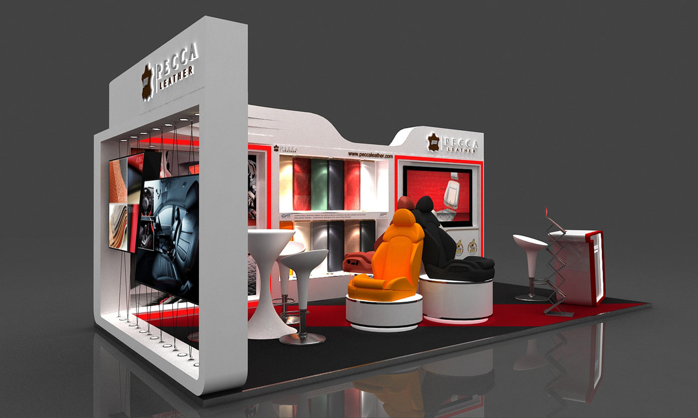 Pecca Leather Booth Exhibition by Firdaus Nawawi at Coroflot.com