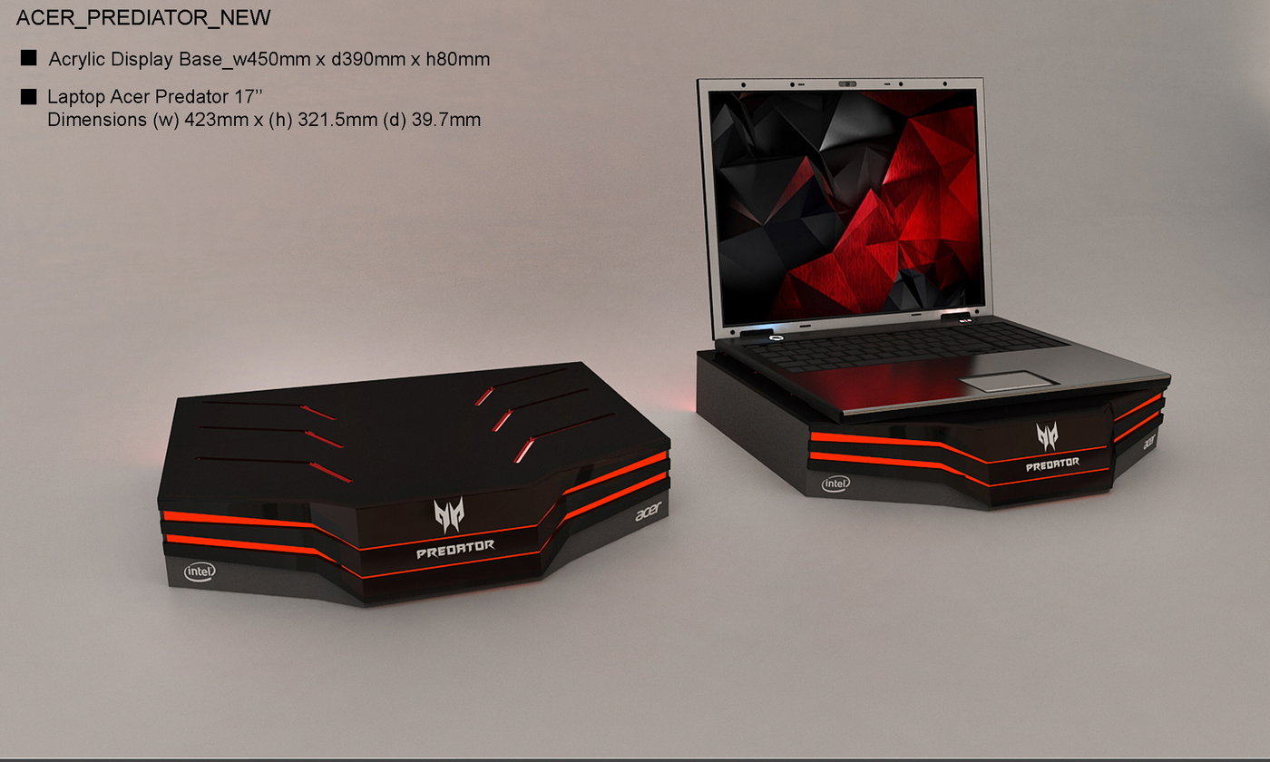 Acer Predator Acrylic Stand by Firdaus Nawawi at Coroflot.com