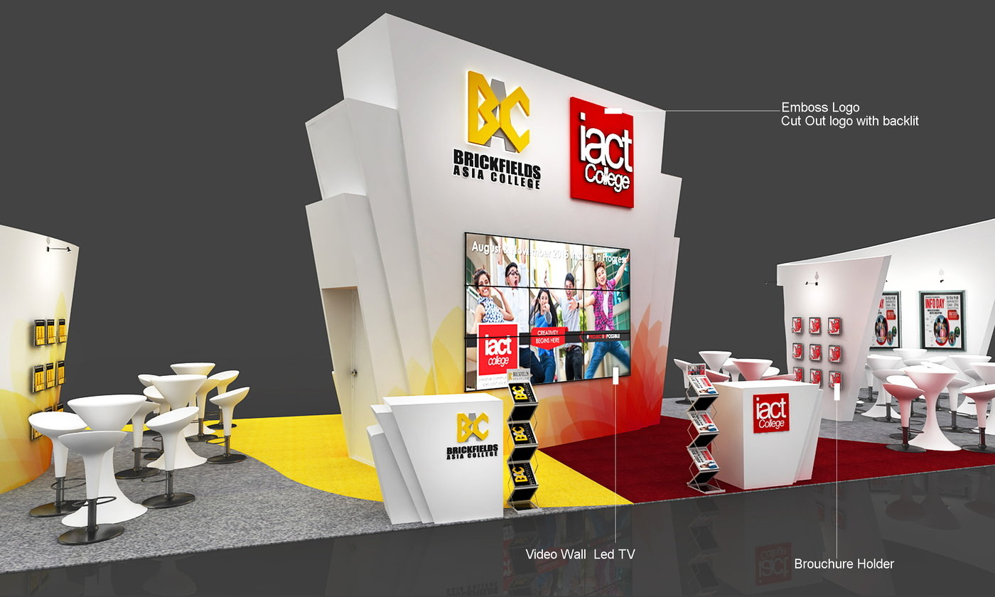 BAC Design Booth for Education Fair by Firdaus Nawawi at Coroflot.com