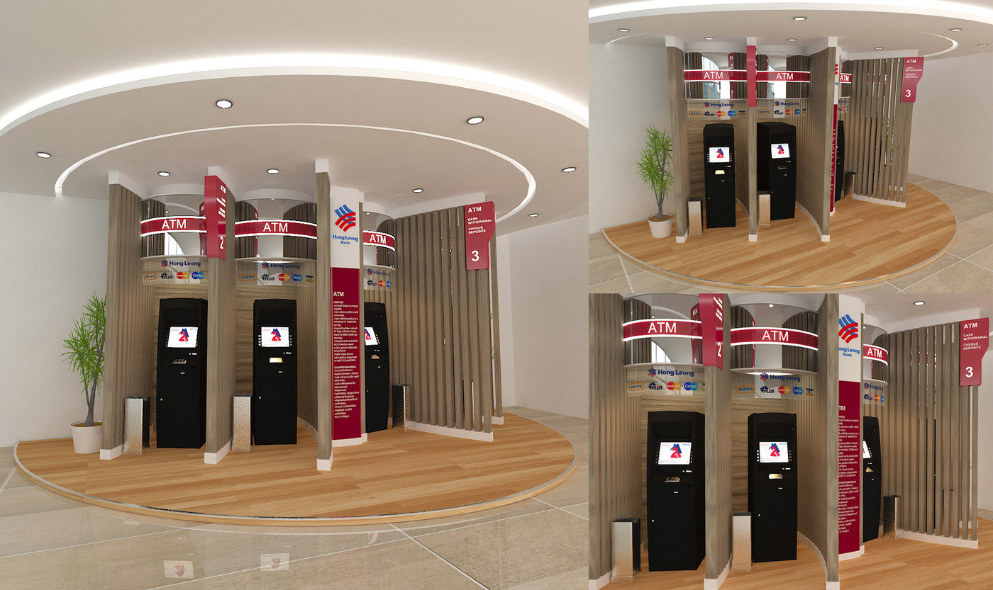HONG LEONG ATM CONCEPT AREA MALAYSIA by Firdaus Nawawi at Coroflot.com