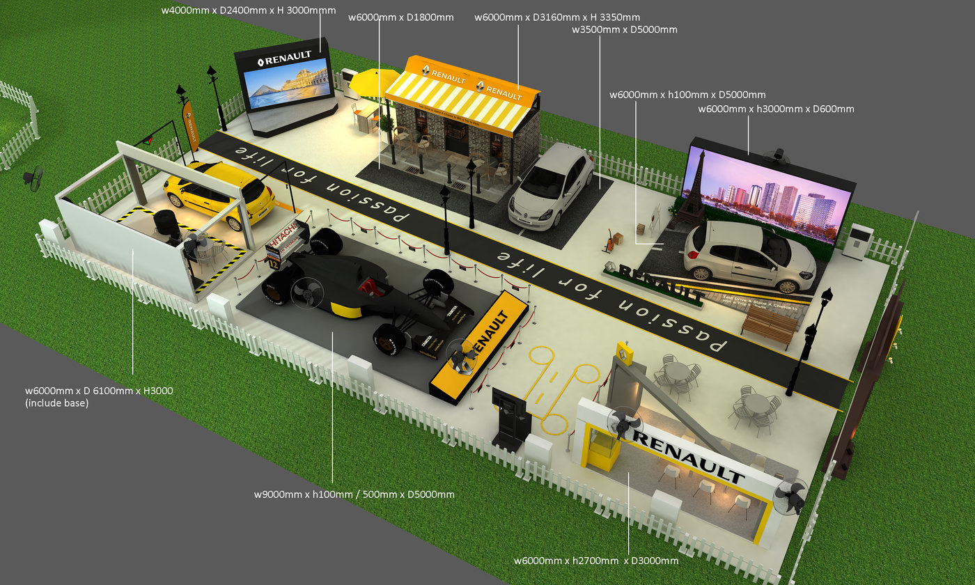 Renault Activation Roadshow by Firdaus Nawawi at Coroflot.com