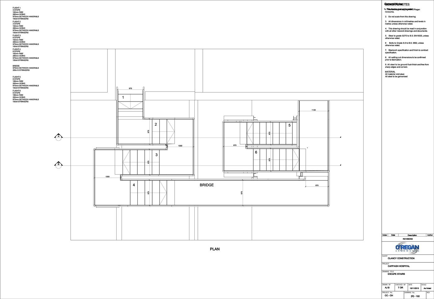 Escape Stairs - Cappagh Hospital by A.J. Browne at Coroflot.com