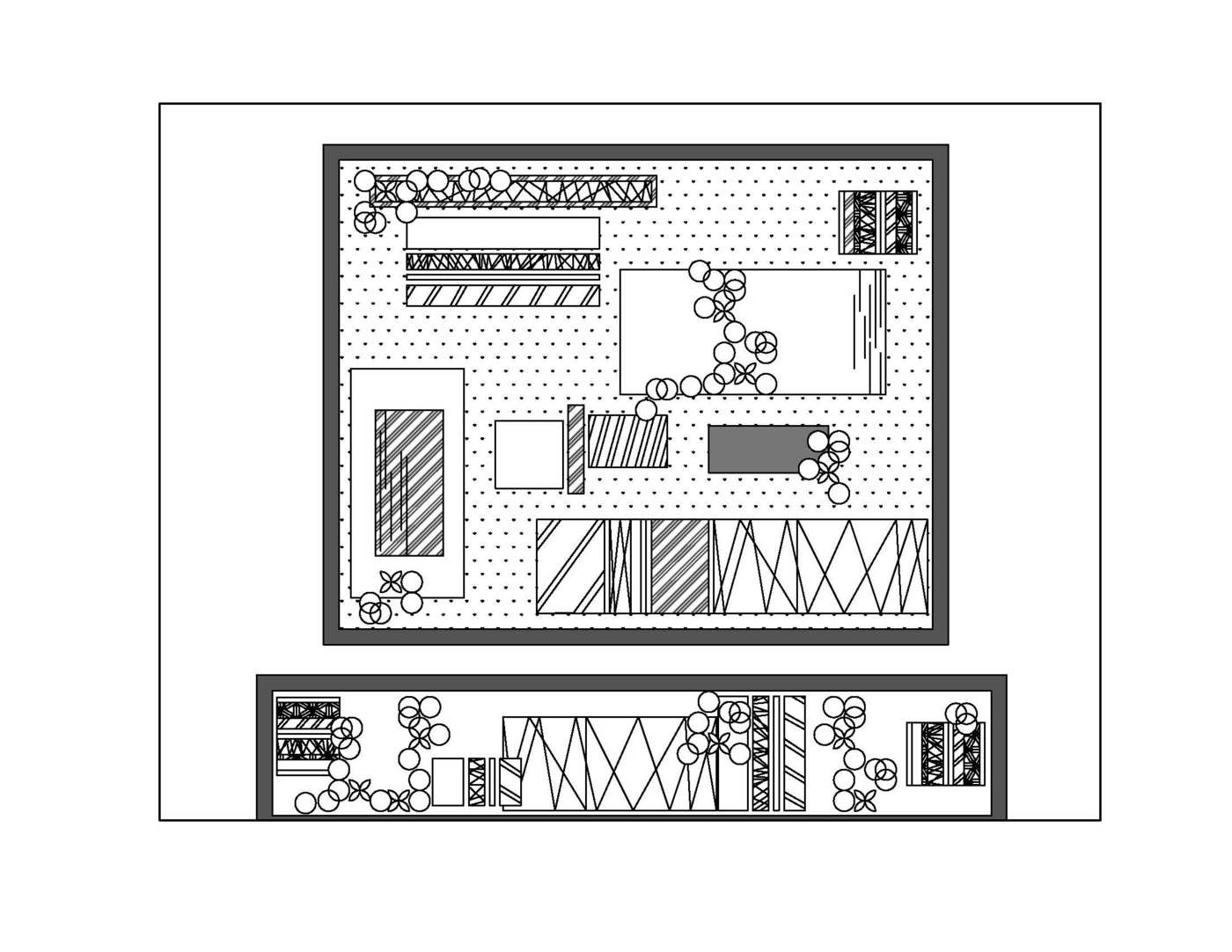 Custom Rug and Runner Design by Sarah Rosenzweig at Coroflot.com