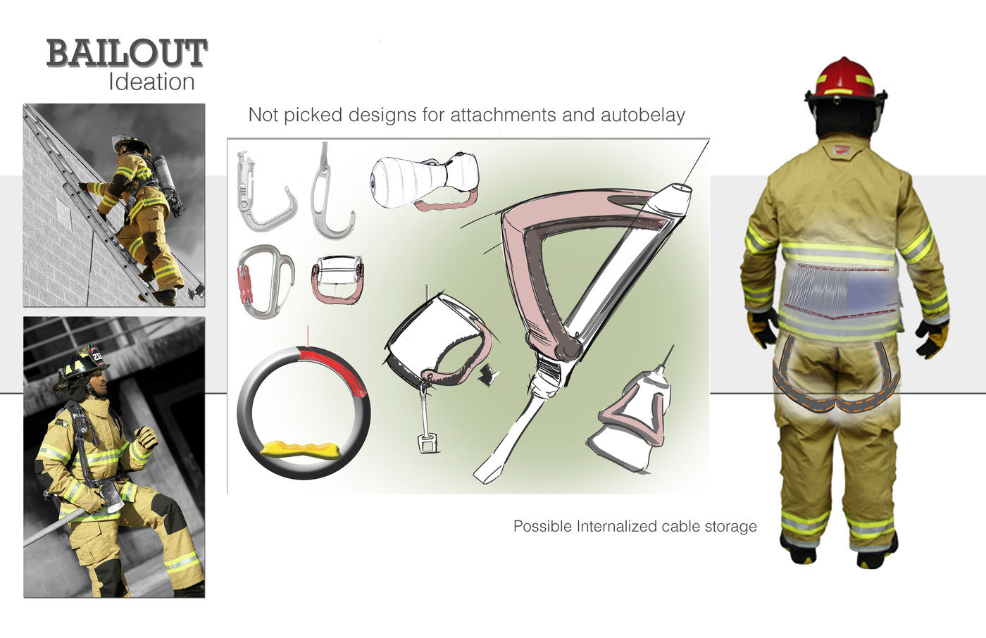 Firefighter Bailout Device by Lucas Van Dyke at Coroflot.com