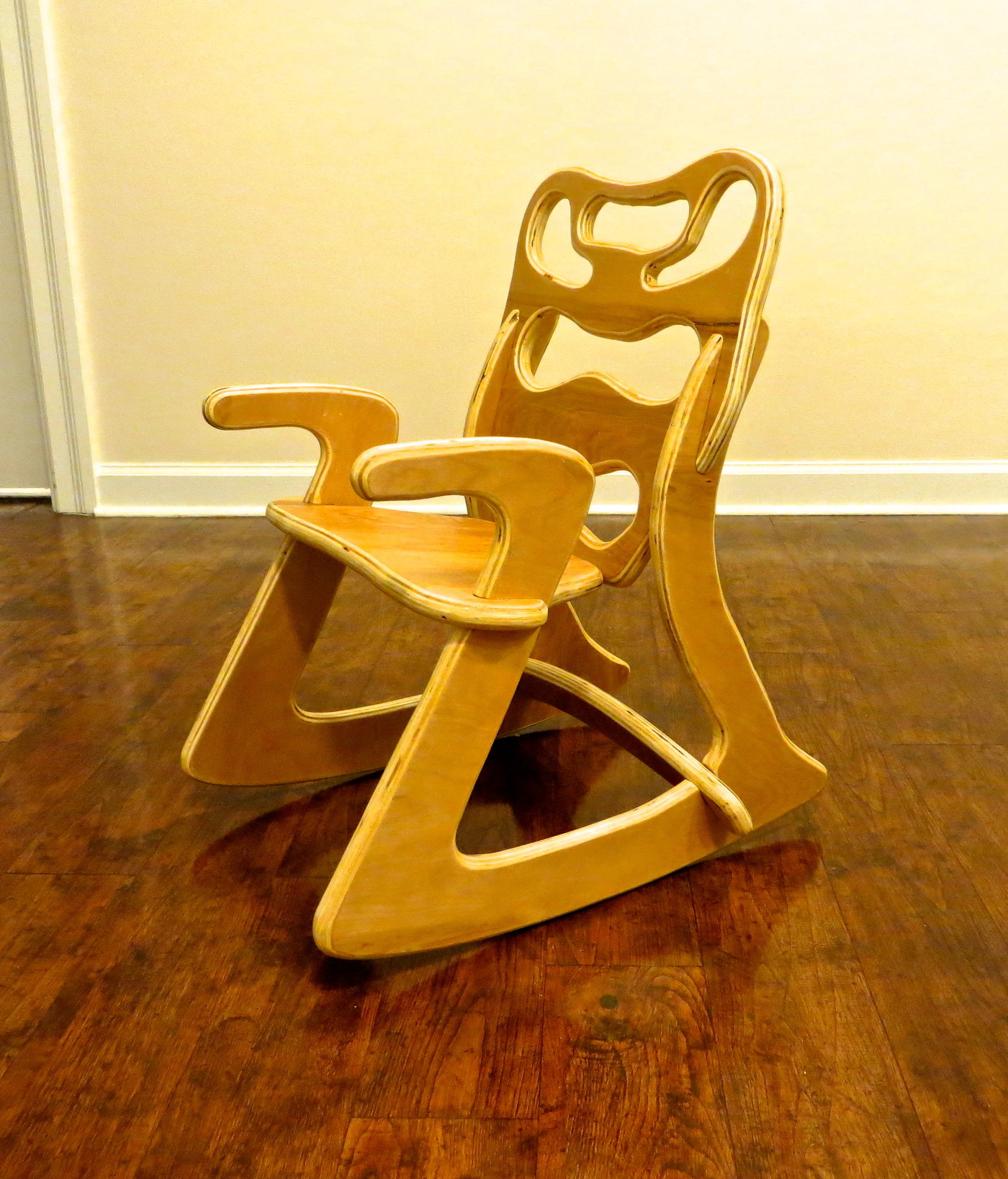 Flat-Pack Rocking Chair by Lucas Van Dyke at Coroflot.com
