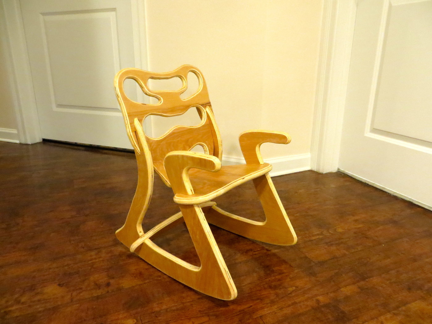 Flat-Pack Rocking Chair by Lucas Van Dyke at Coroflot.com