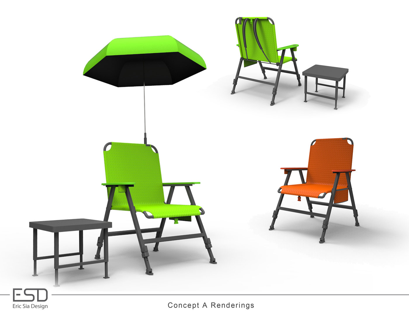 Folding Chairs Concepts by Eric M. Sia at Coroflot.com
