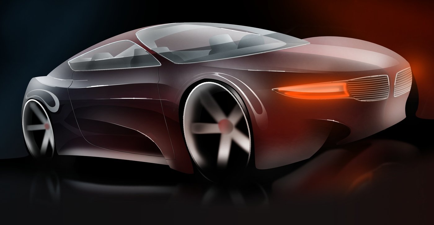 An upload by Conner Addison on Coroflot: to the project Automotive Design