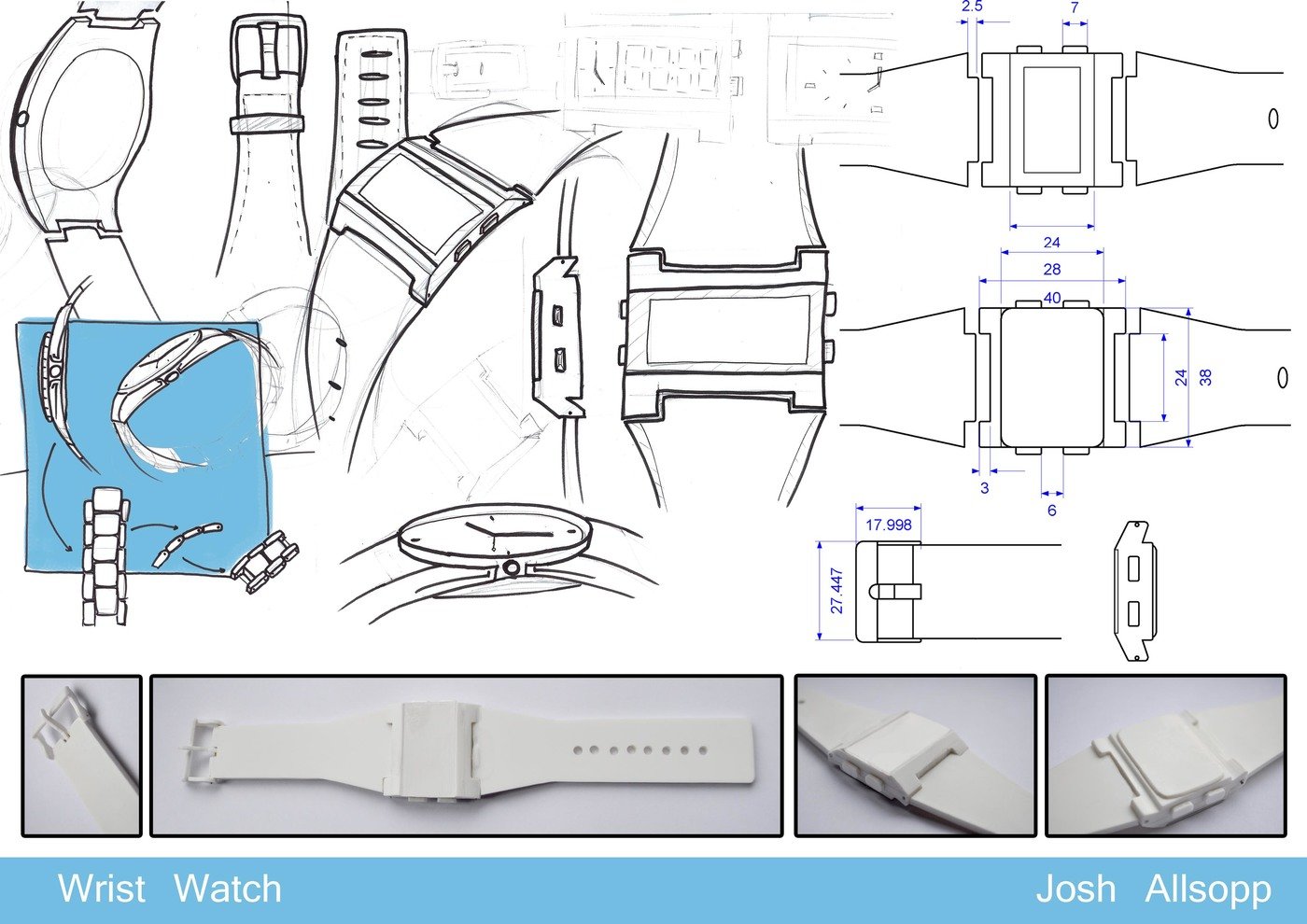 Wrist Watch by Josh Allsopp at Coroflot.com