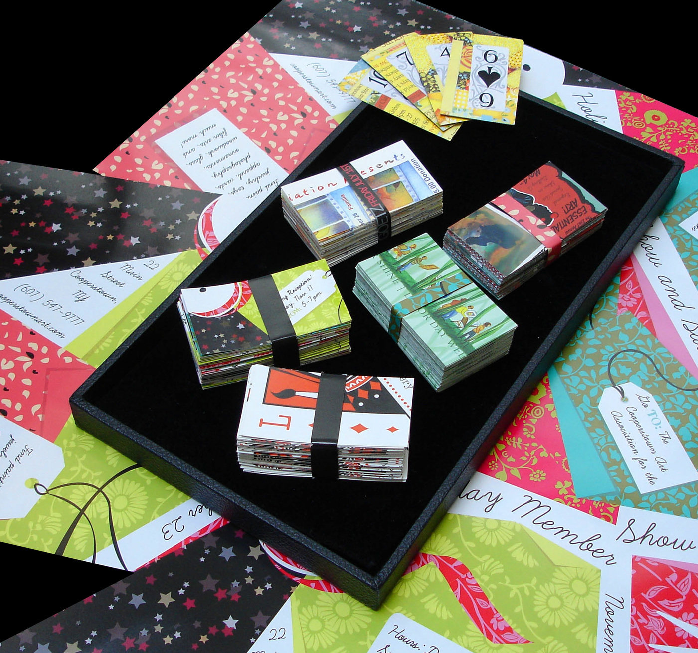 Products - Recycled Playing Cards by Cory Anne Sharer at Coroflot.com