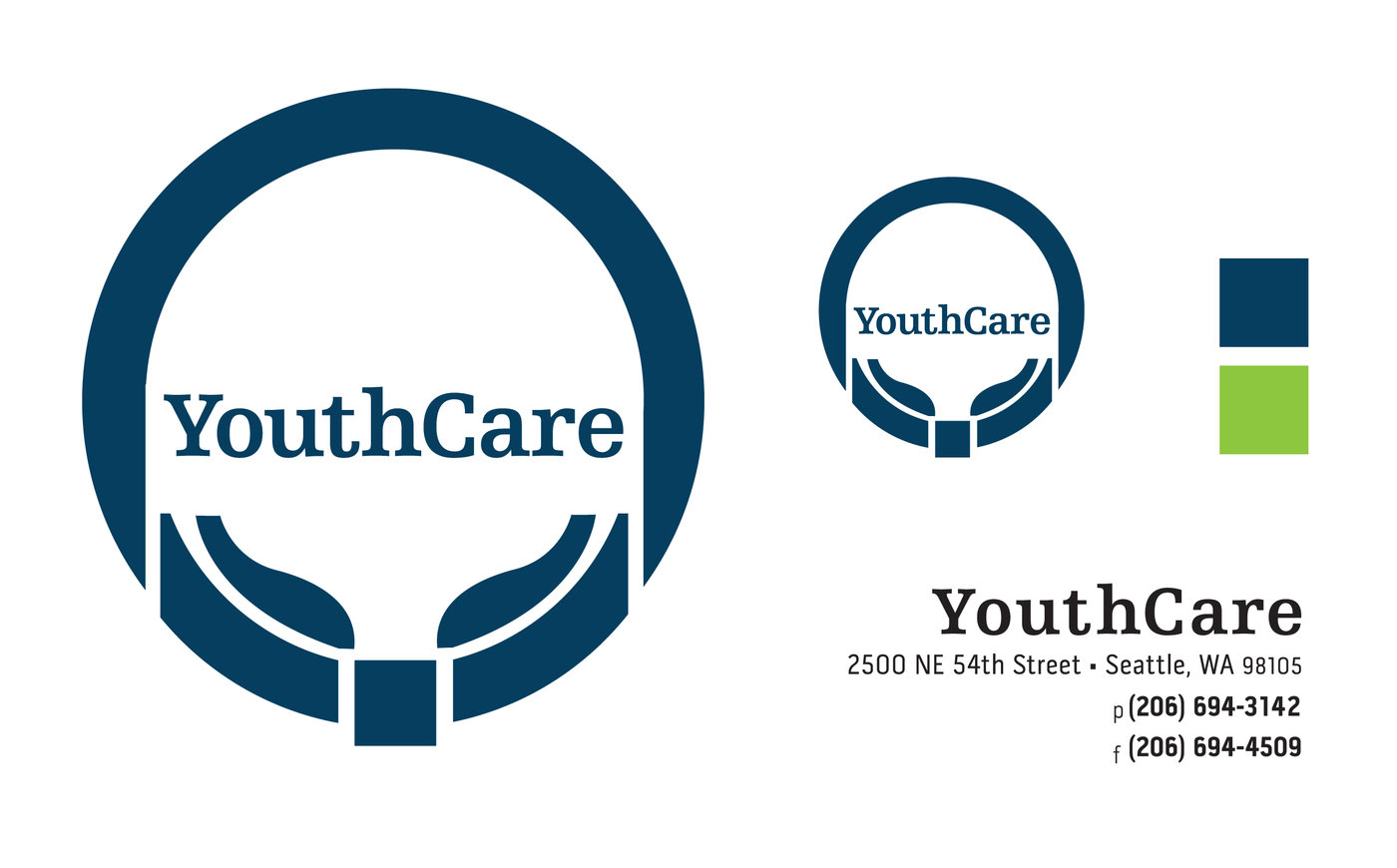 YouthCare Seattle Rebrand by Ryan Tatum at Coroflot.com