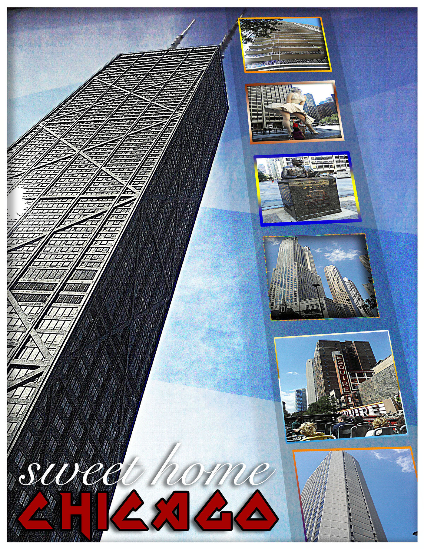 Chicago Collage by Matt Hrncar at Coroflot.com