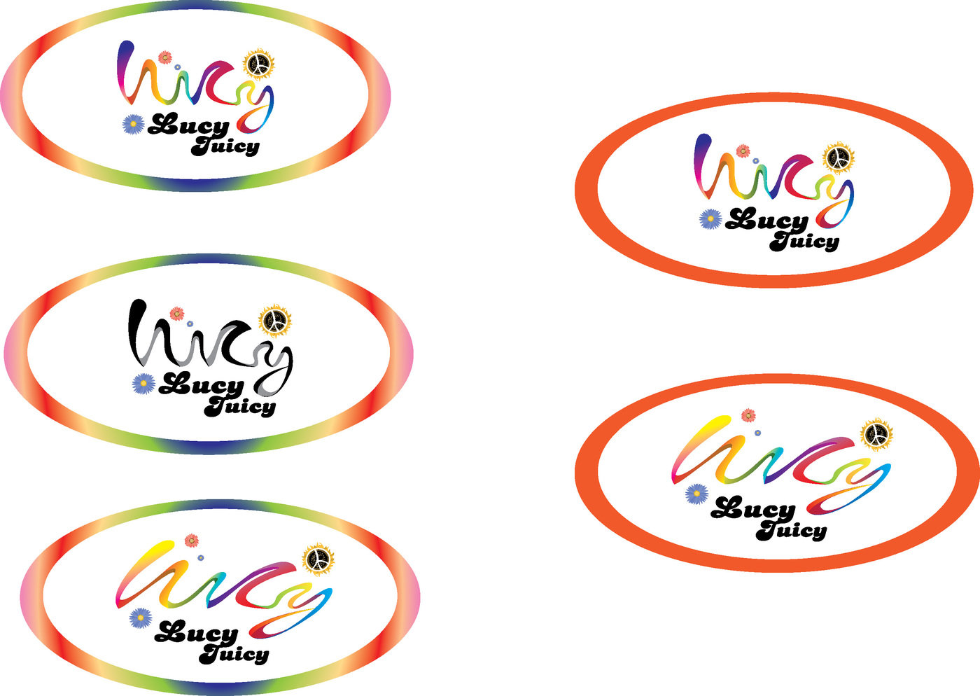 Lucy Juicy Cafe - Graphic Design by Syafiq Zaini at Coroflot.com