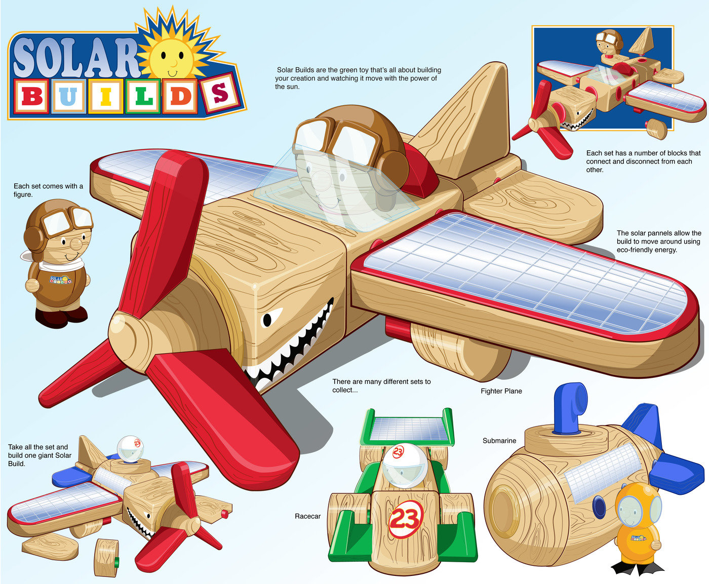 Toy Design Concepts by Nick heftka at Coroflot.com