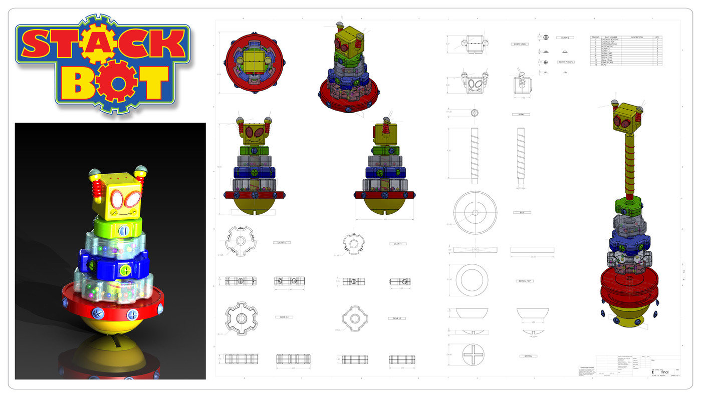 Toy Design Concepts by Nick heftka at Coroflot.com