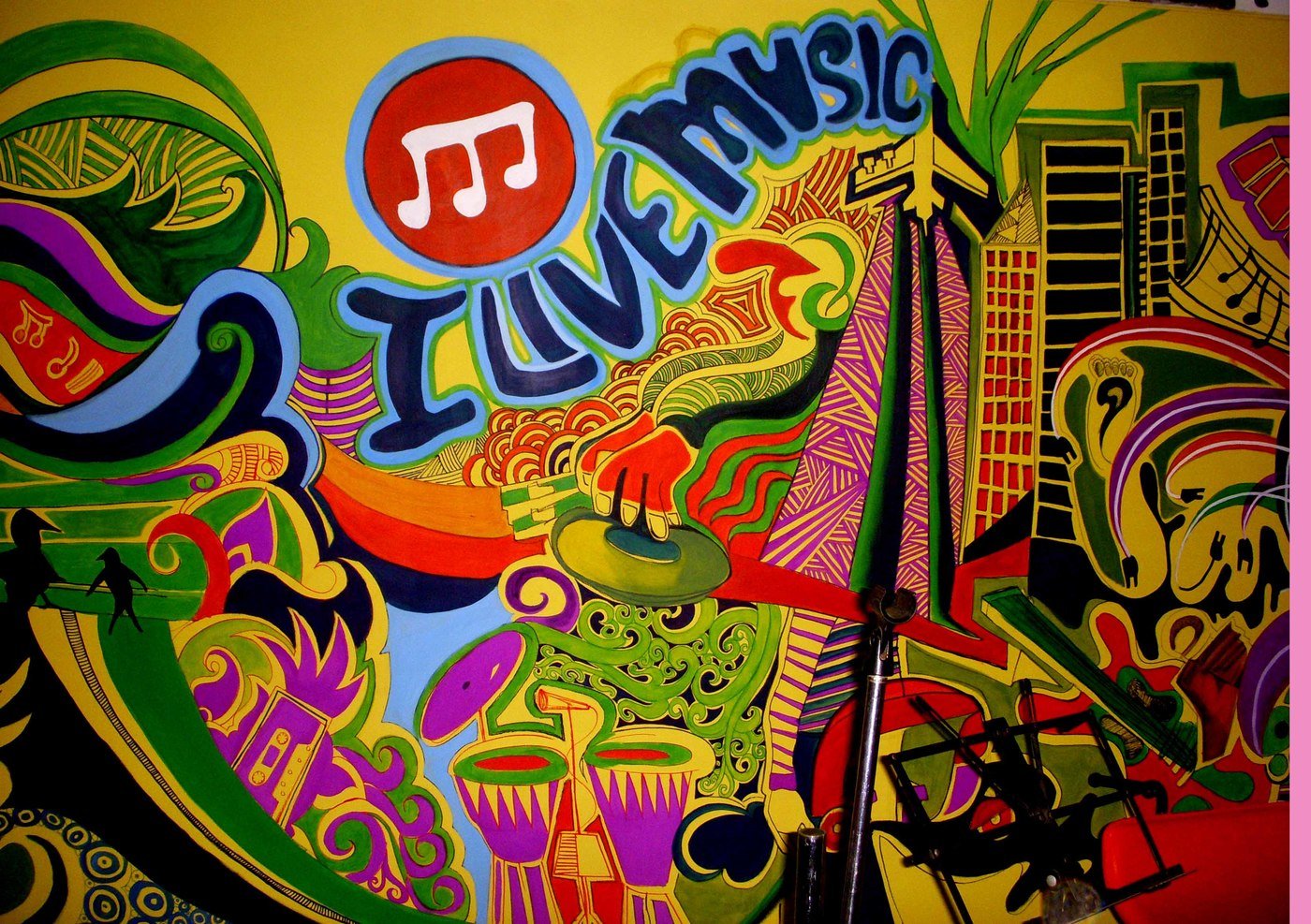 Graffiti : Music Club by Shraddha Trivedi at Coroflot.com