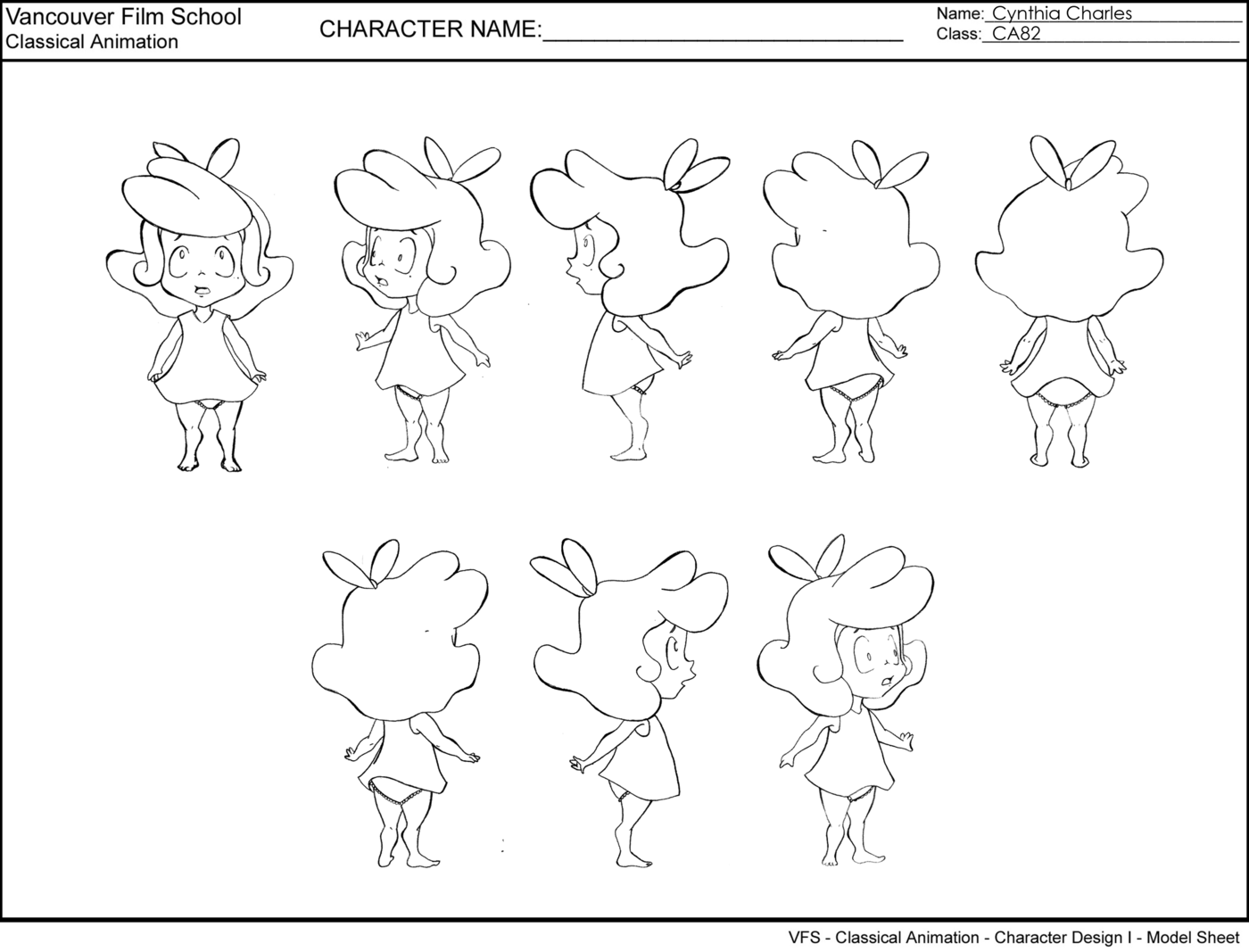 Character Design by Cynthia Charles at Coroflot.com