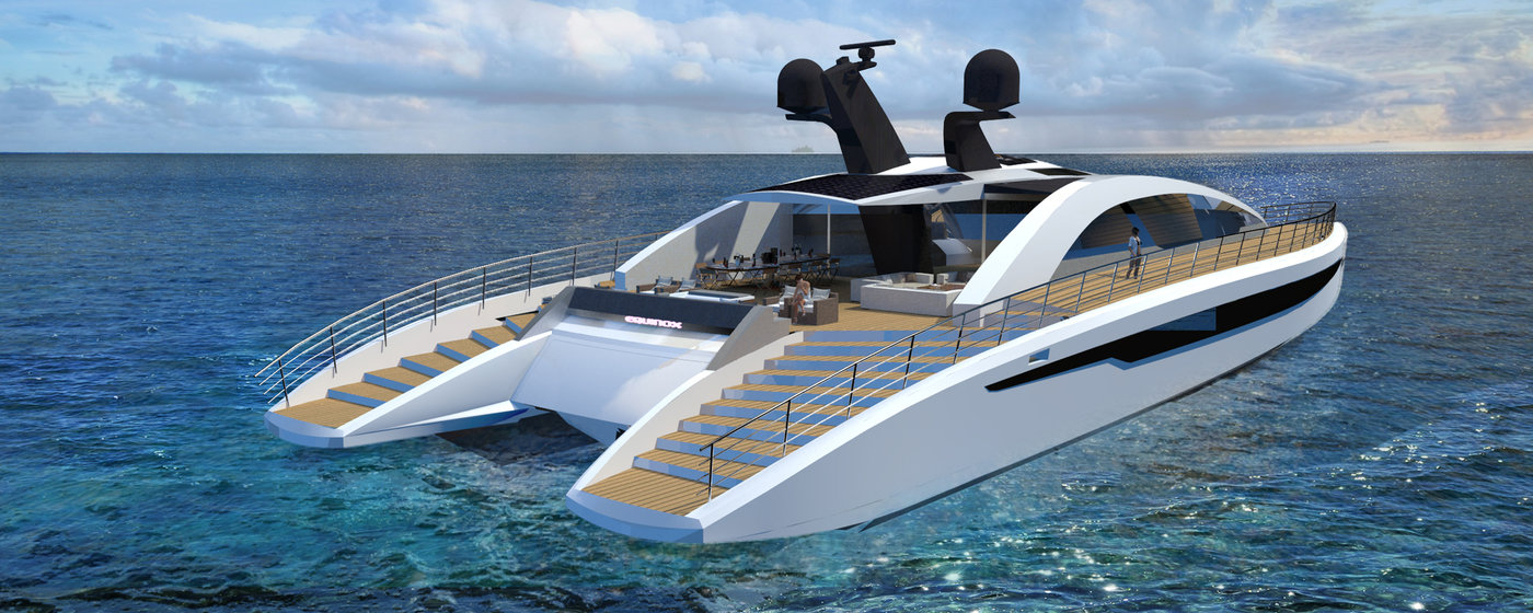 Yacht Exterior Designs by Andrew Trujillo at Coroflot.com