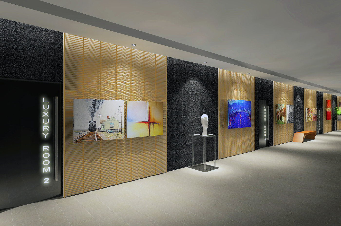 Concert hall & Lobby by Jayden sia at Coroflot.com